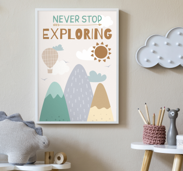 Posteri za dječju sobu: stvorite čaroban prostor - TenStickers